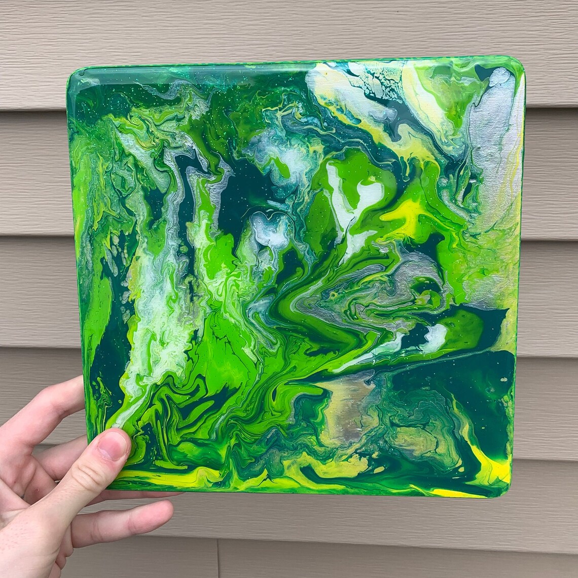 CUSTOM ROLLING TRAY 8x8 Handmade Tray One-of-a-kind Comes - Etsy