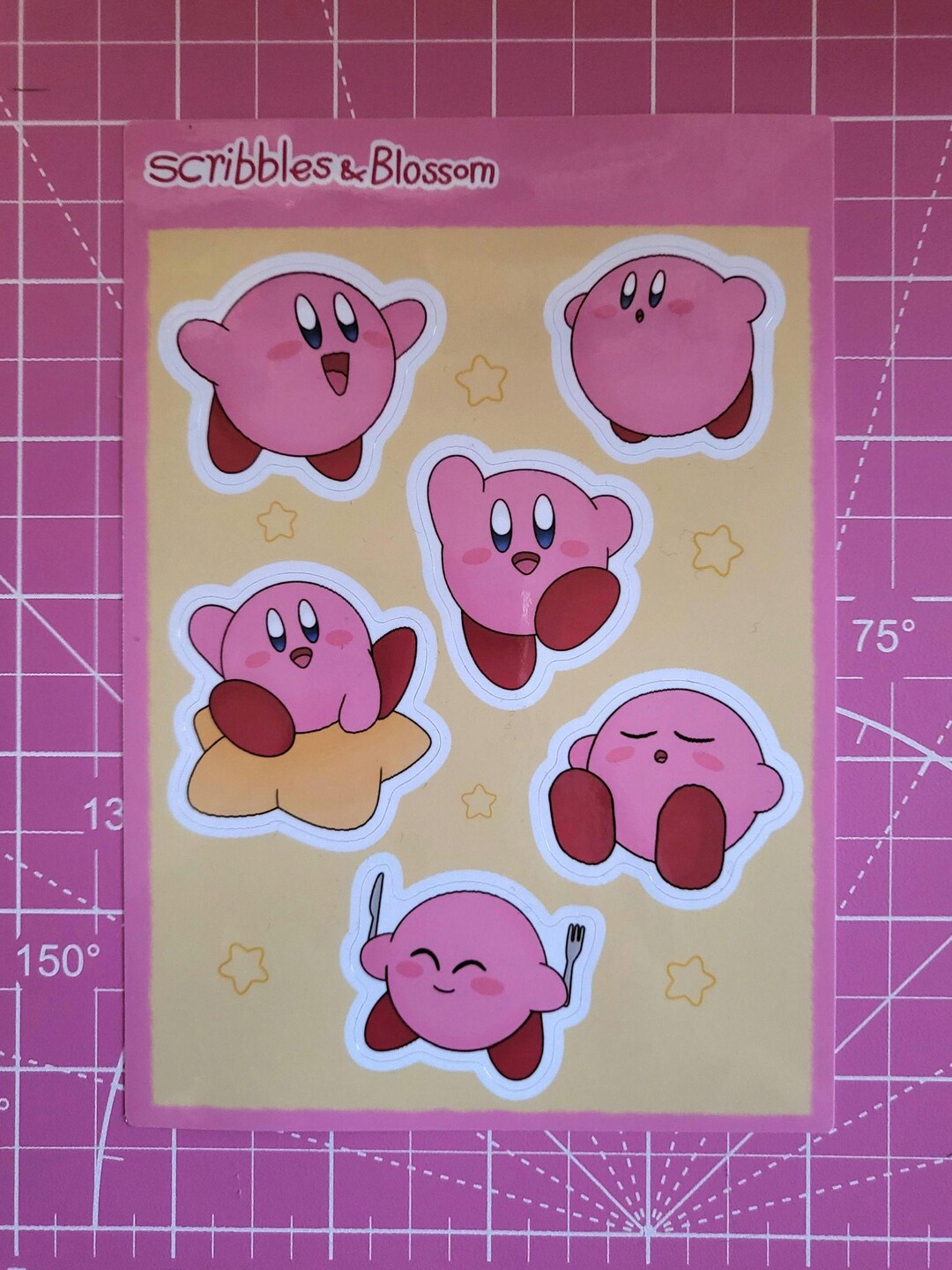 Super Cute Pink Boi Sticker Sheets! - Etsy