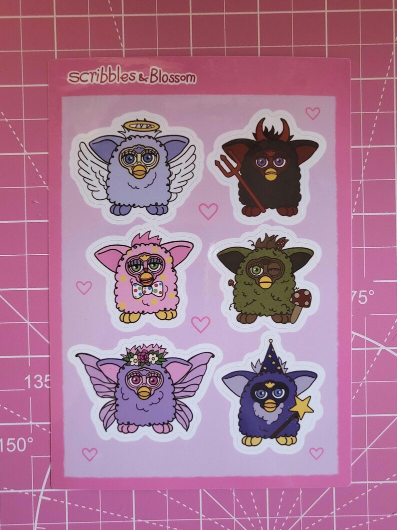 Furbs Sticker Sheets! - Etsy