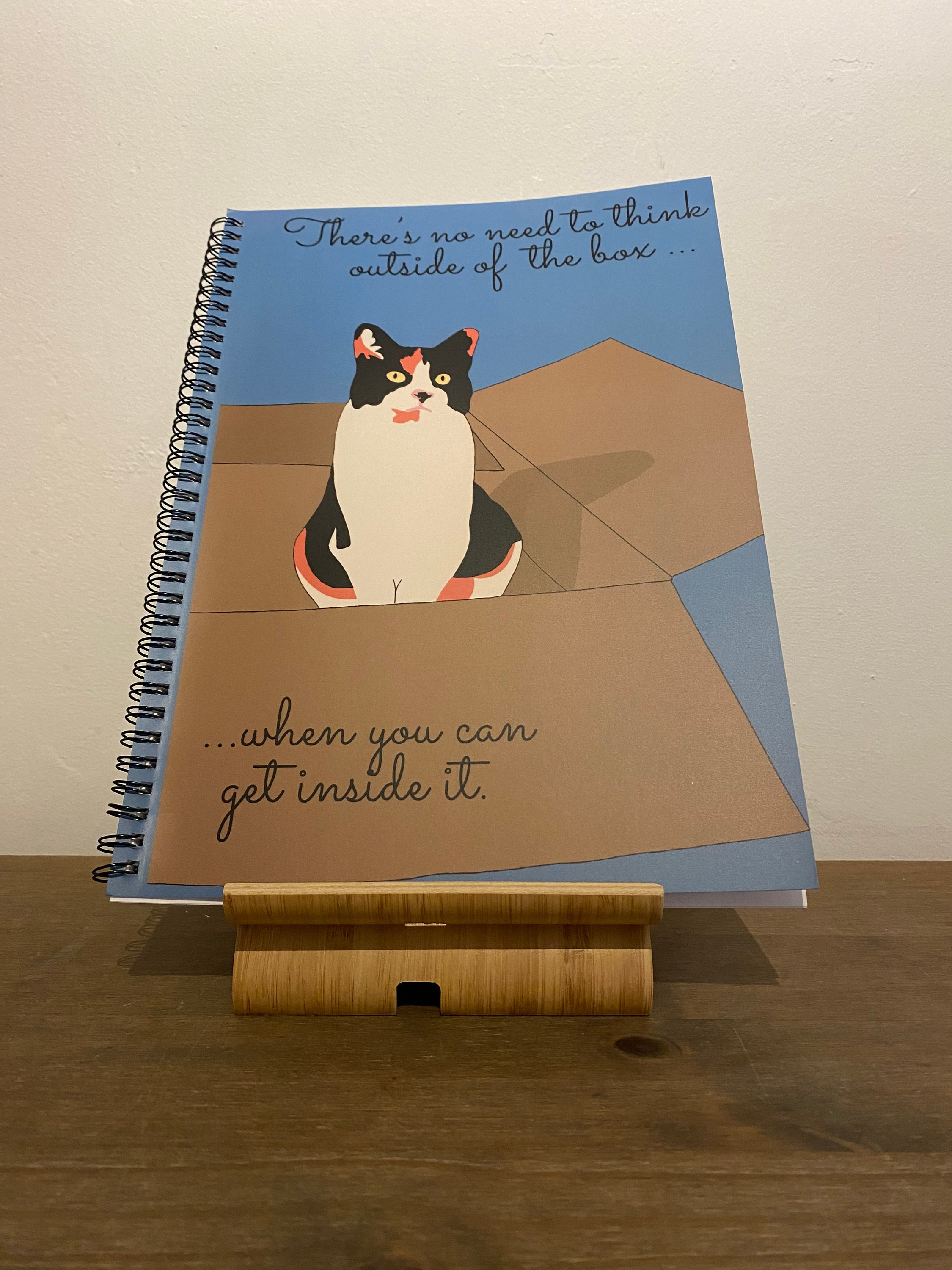 Cat Design Spiral Bound Notebook Cat Journal Cat Notepad Cat Sketchpad ...