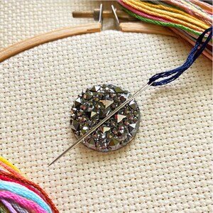 Iridescent Needle Minder: Magnetic Sewing Accessory - Etsy
