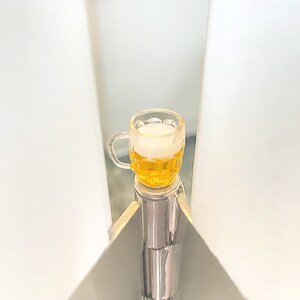 Beer Mug Hinge Head, Hinge Decorative Topper, Miniature Magnetic ...