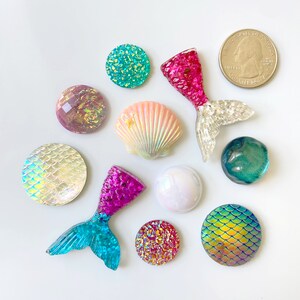 Mermaid Magnets, Mermaid Decor, Mermaidcore, Under the Sea Decor, Girl ...