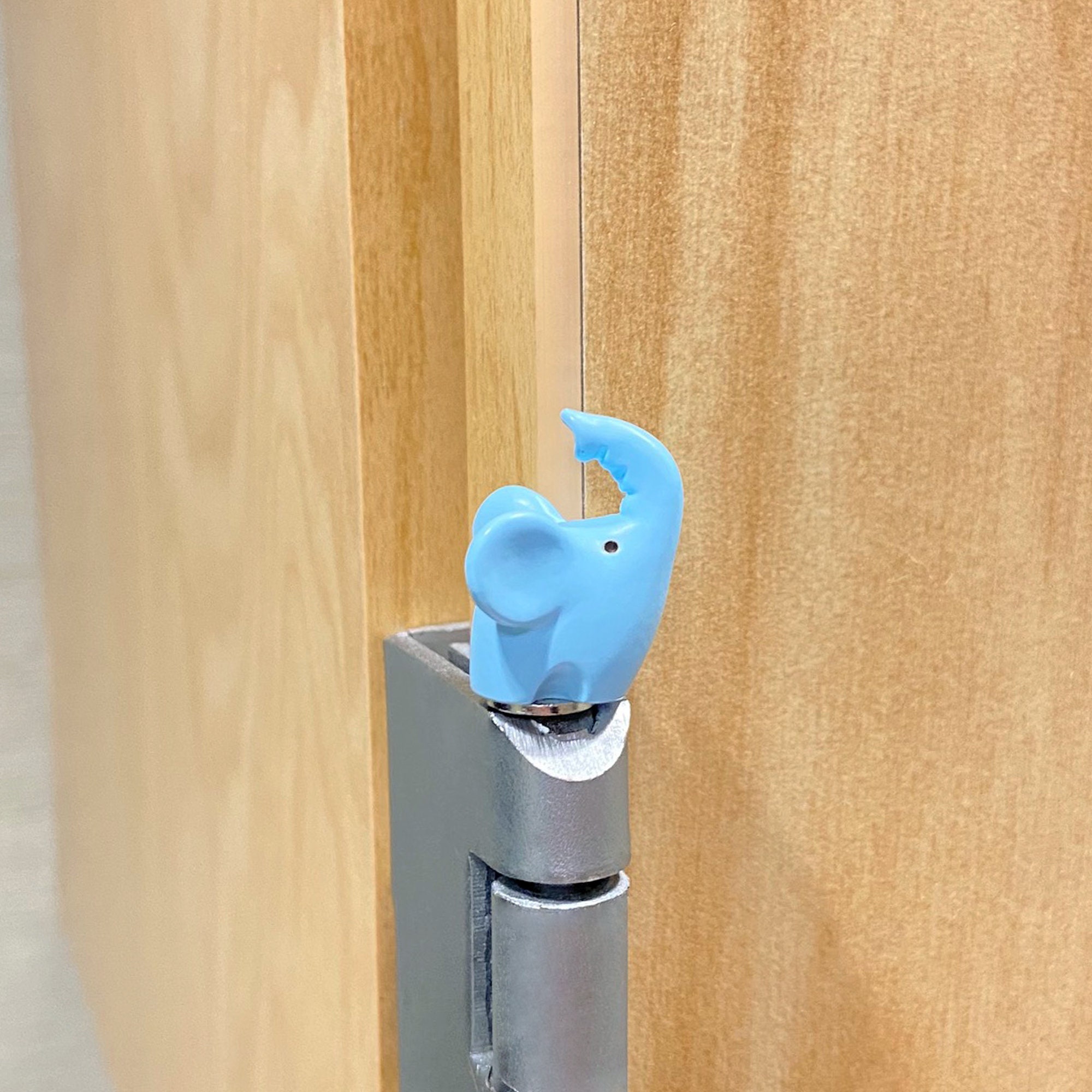 Magnetic Elephant Hinge Head: Whimsical Door Decor - Etsy