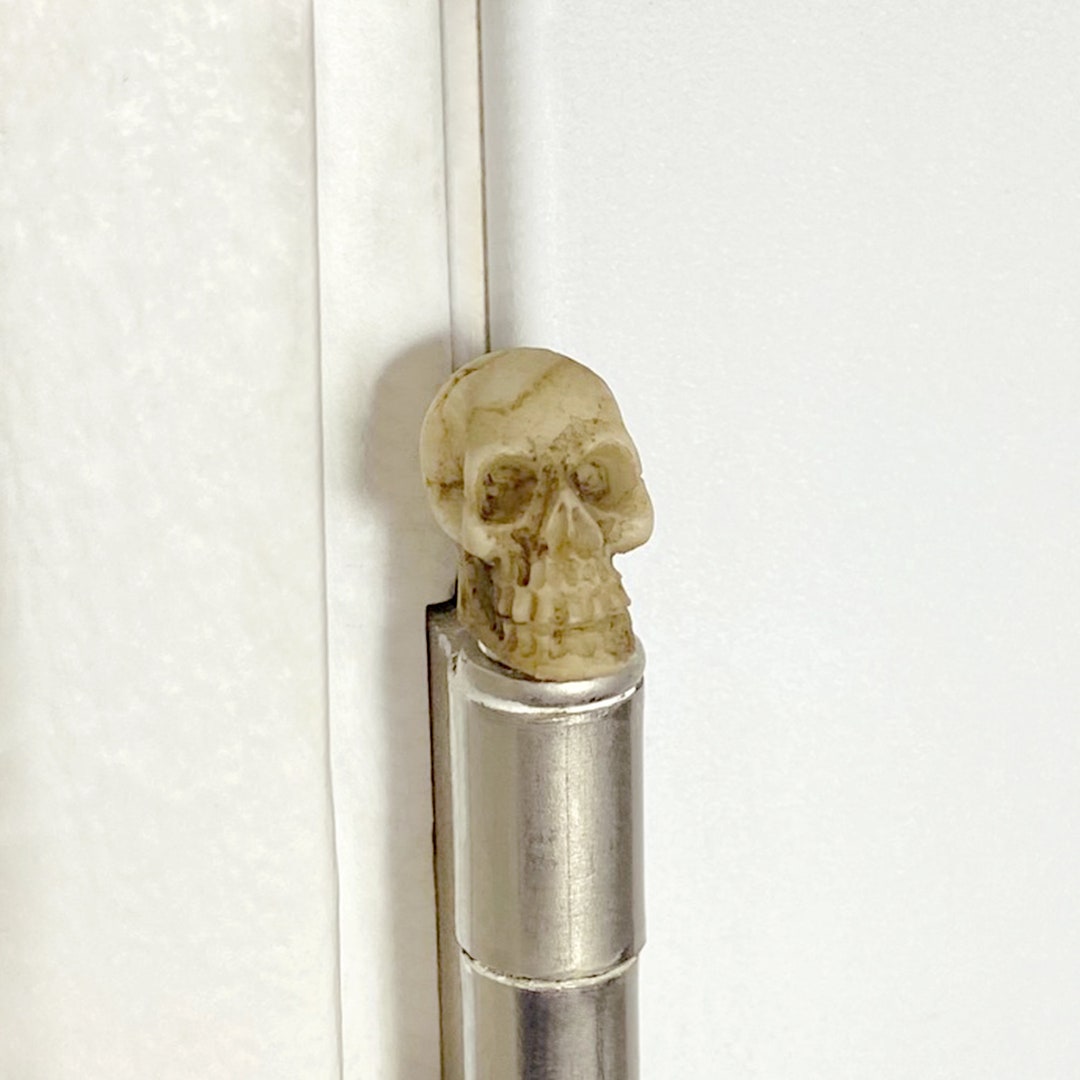 Mini Skull Hinge Topper, Decorative Hinge Magnet, Halloween Decorations ...