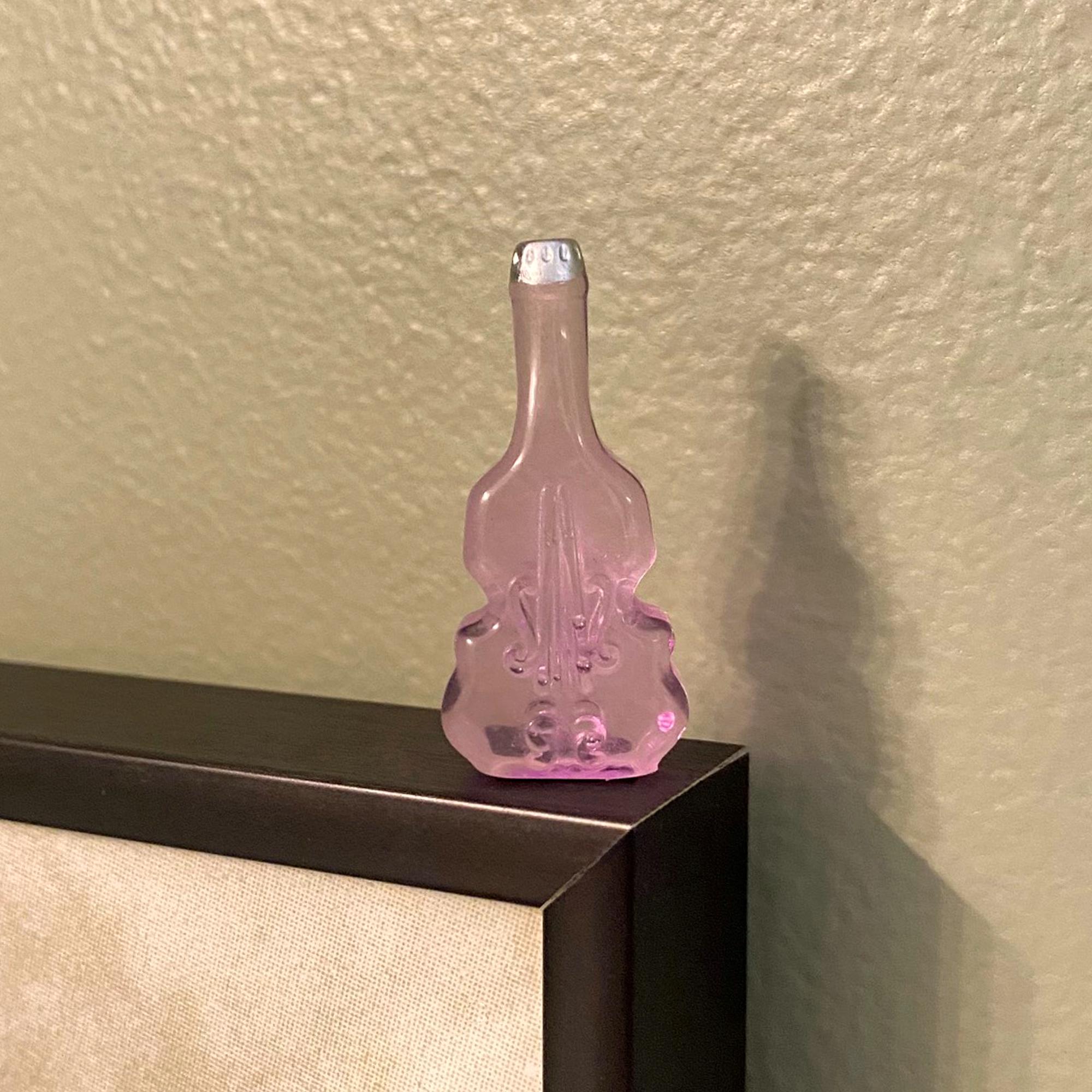 Vintage Glass Bottle Hinge Head: Cottagecore Magnetic Decor - Etsy