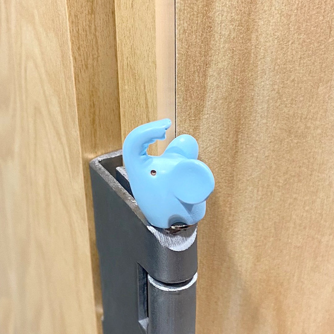 Magnetic Elephant Hinge Head: Whimsical Door Decor - Etsy