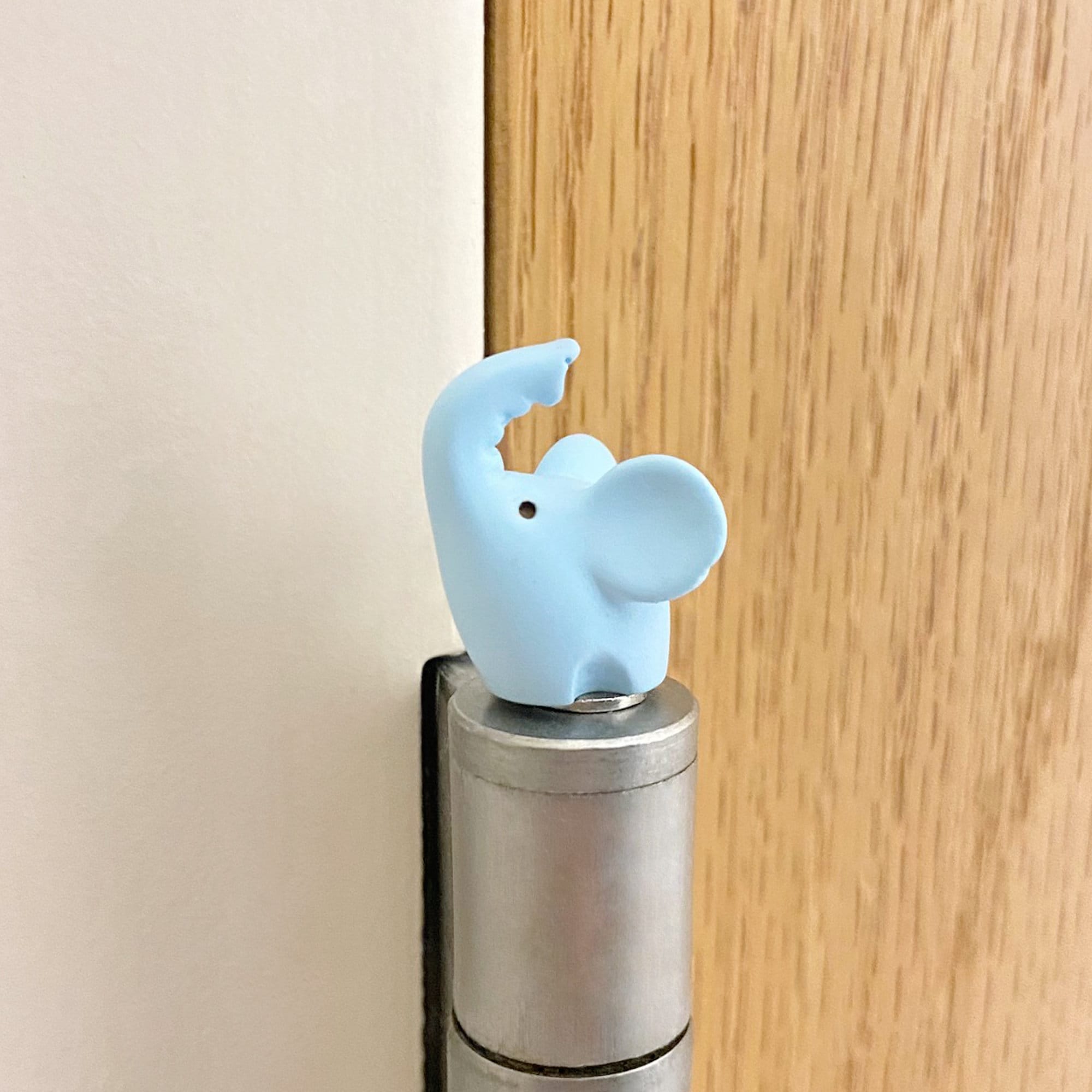 Magnetic Elephant Hinge Head: Whimsical Door Decor - Etsy