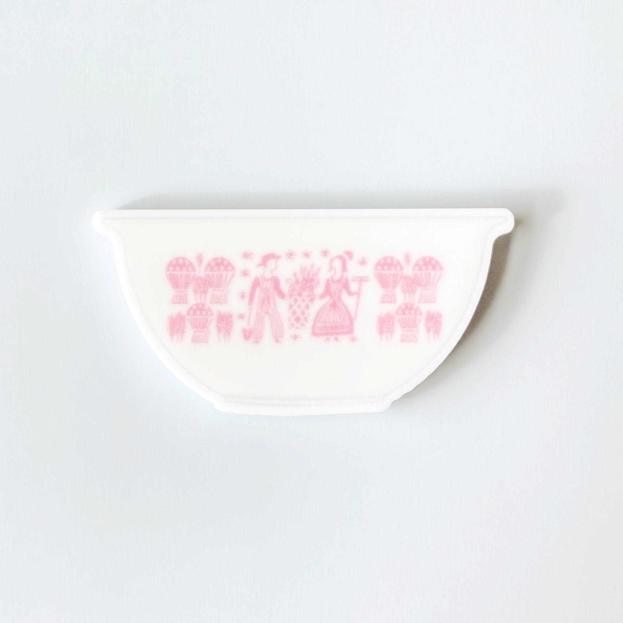 Pyrex Amish Butterprint Magnets: Pink Vintage Kitchen Decor, Set of 5 ...