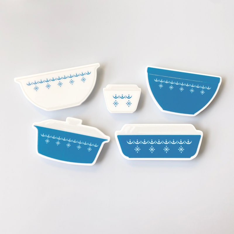 Pyrex Snowflake - Etsy