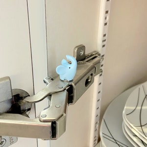 Magnetic Elephant Hinge Head: Whimsical Door Decor - Etsy