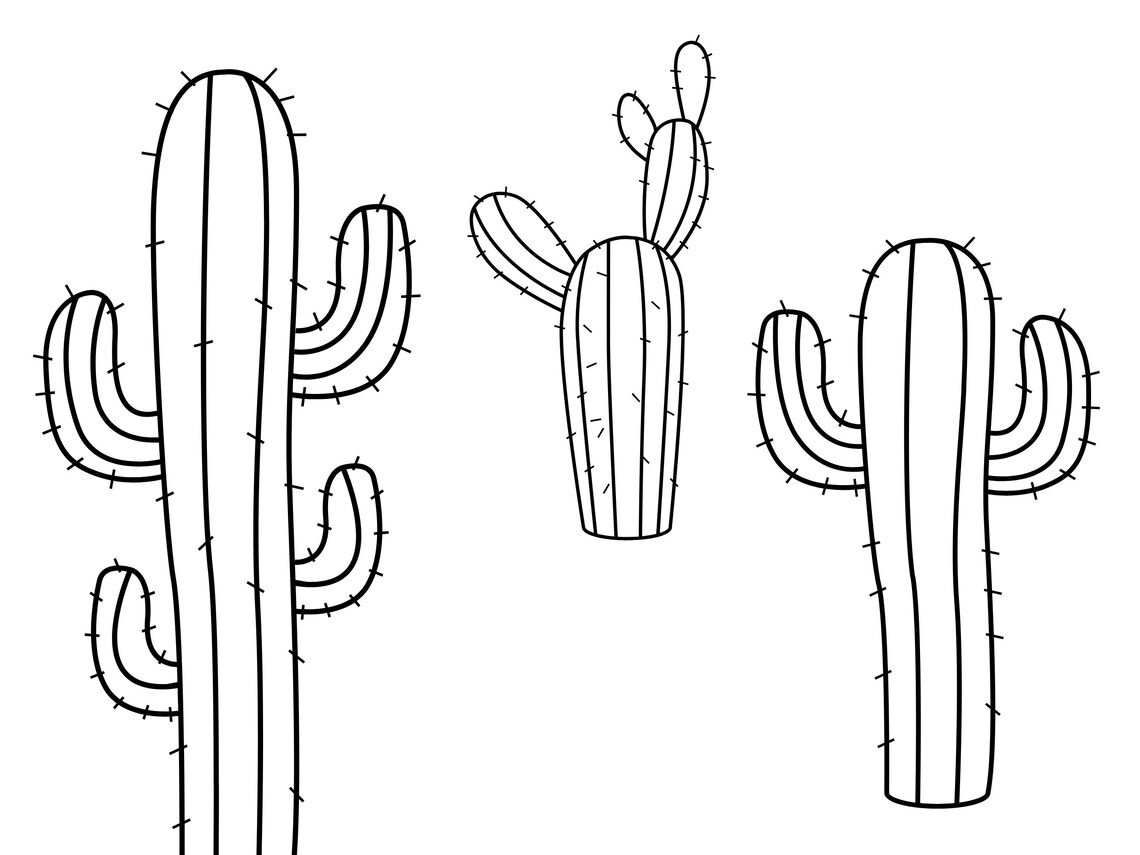 Cactus SVG Cactus PNG Cactus SVG Bundles Cactus Flower - Etsy Canada