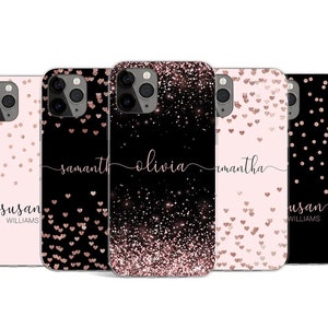 Rose Gold Phone Case - Etsy