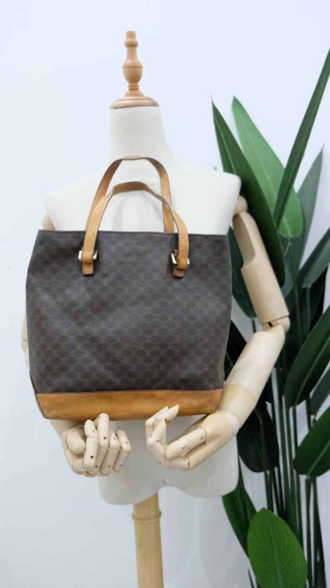 Celine Bag Authentic Vintage Macadam Tote Bag - Etsy