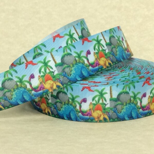Dinosaur Ribbon - Etsy