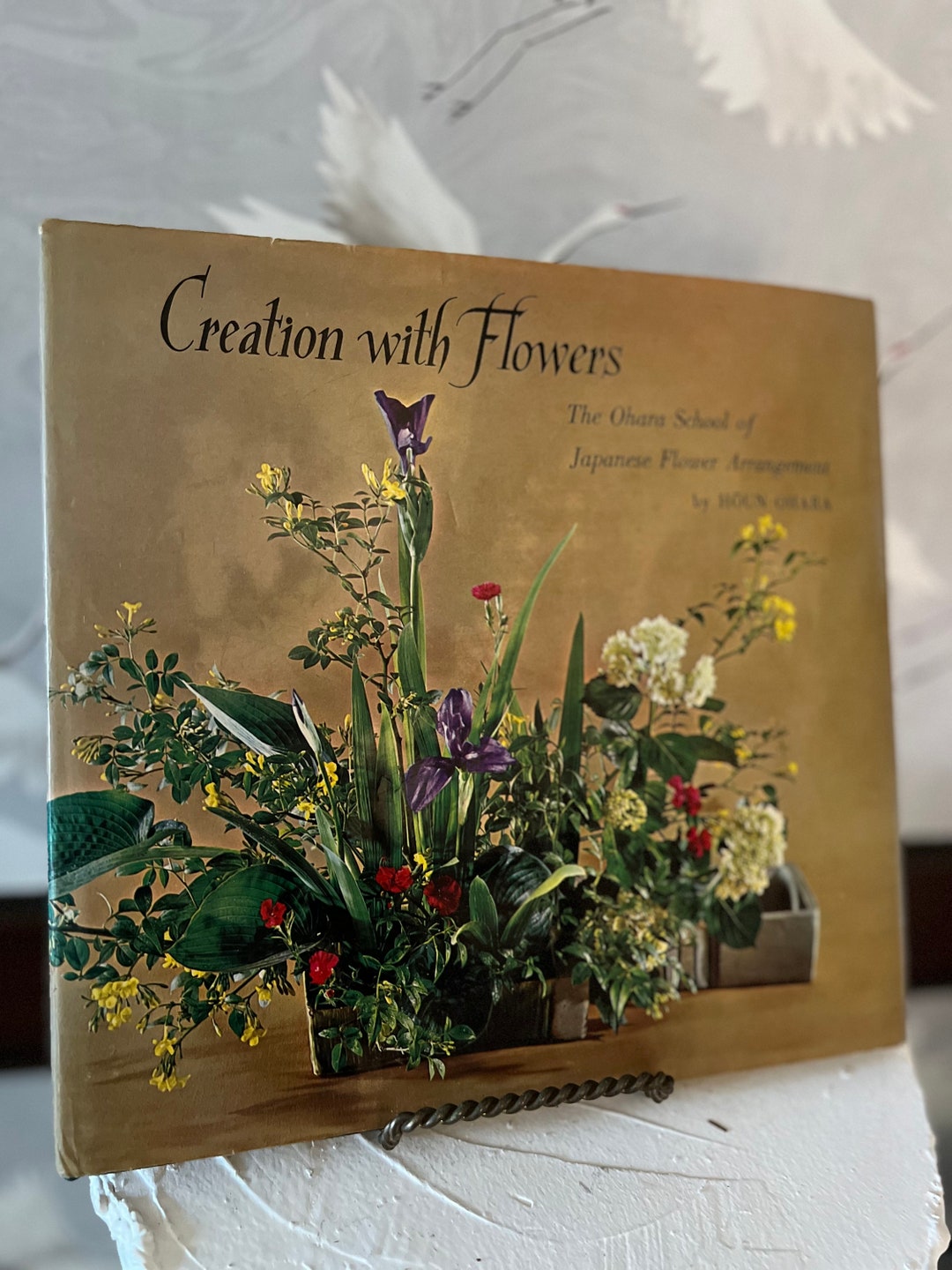 1966 "creation With Flowers" Japanese Flower Arranging Book - Etsy