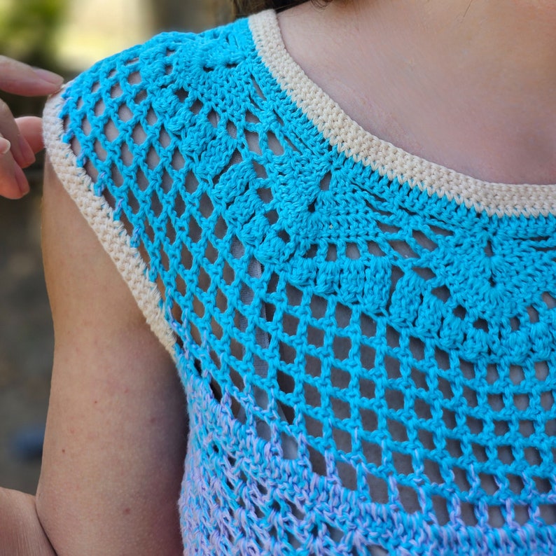 Easy Crochet Pattern for a Summer Top Pdf - Etsy