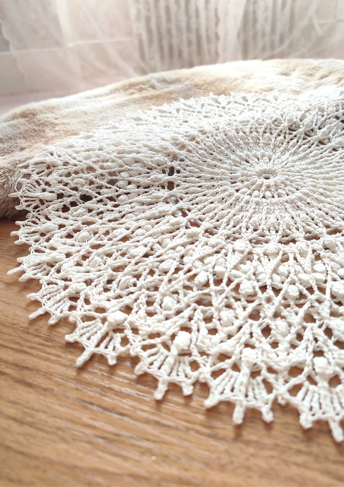 Modèle de napperon au crochet texturé, tutoriel de crochet mandala 3D ...