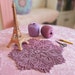 Modèle de napperon texturé au crochet « Hanna », un tutoriel PDF au ...