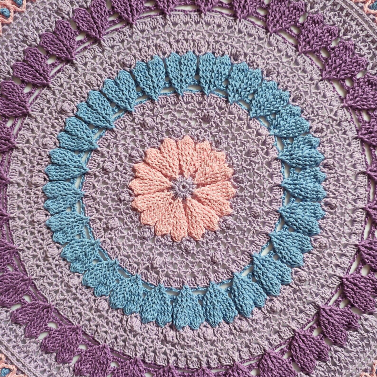 Crochet Coffee Table Tablecloth PDF Pattern - Etsy