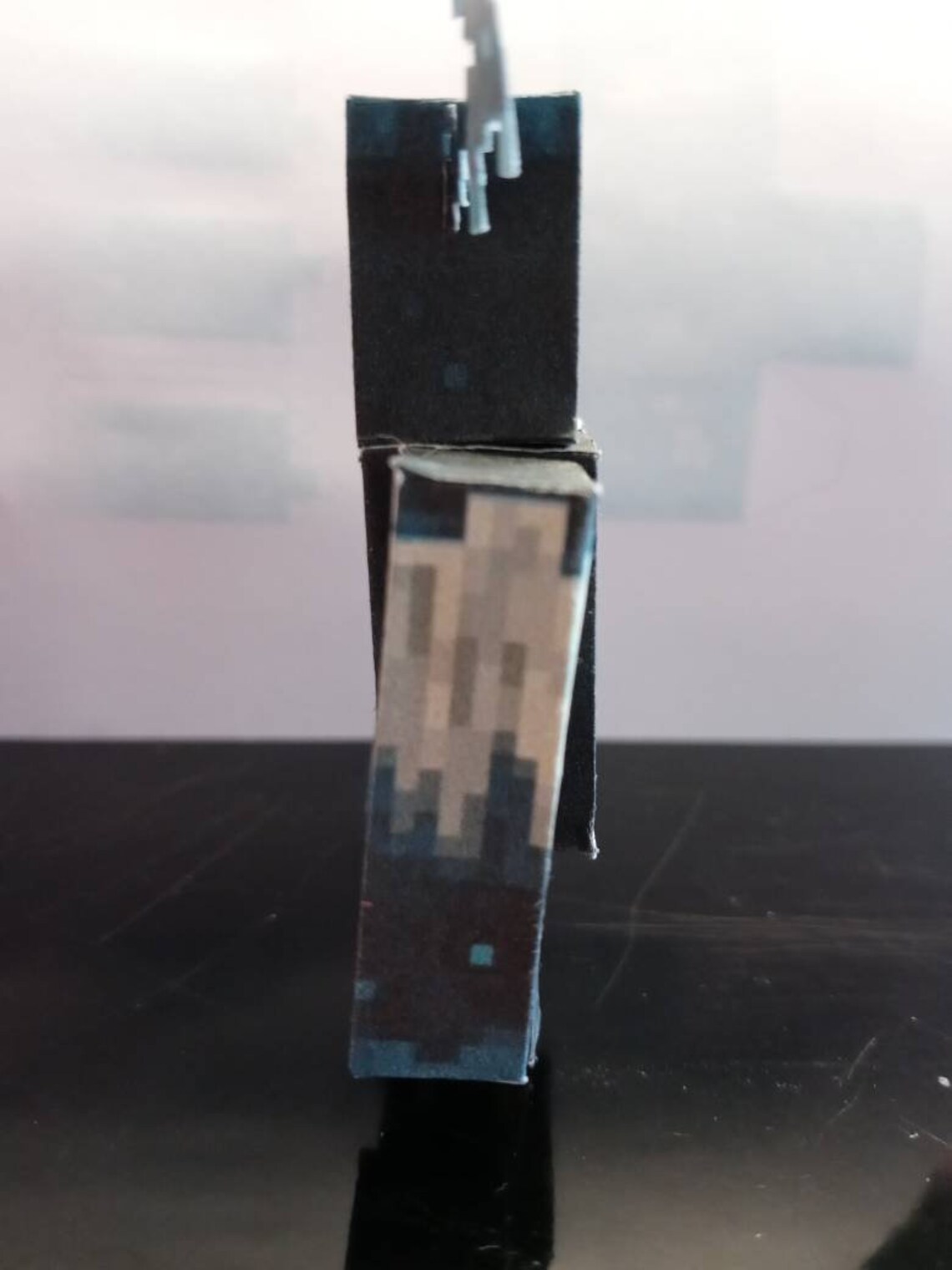 Warden Minecraft inspired papercraft figurine | Etsy