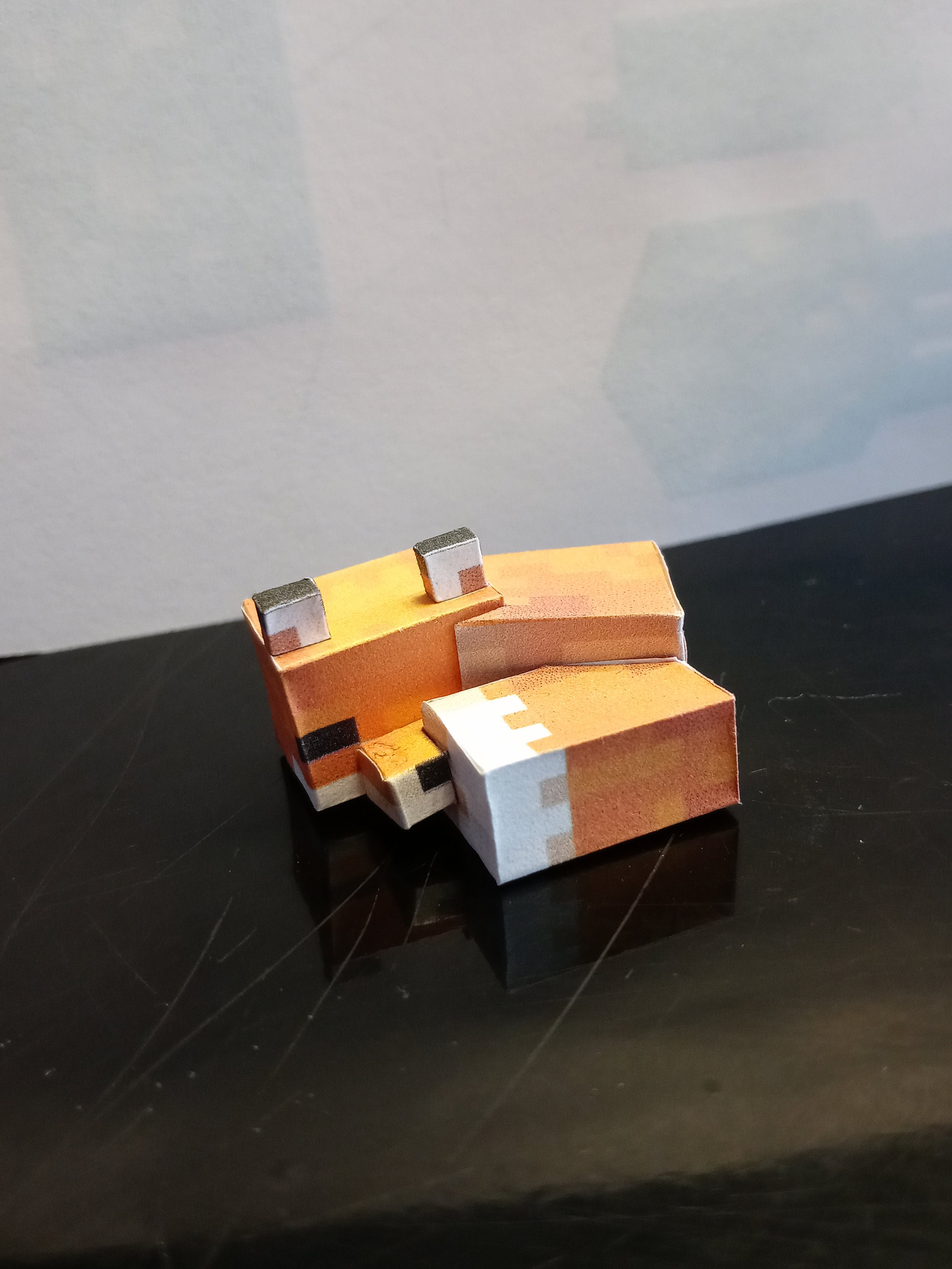 Lit Papercraft Minecraft