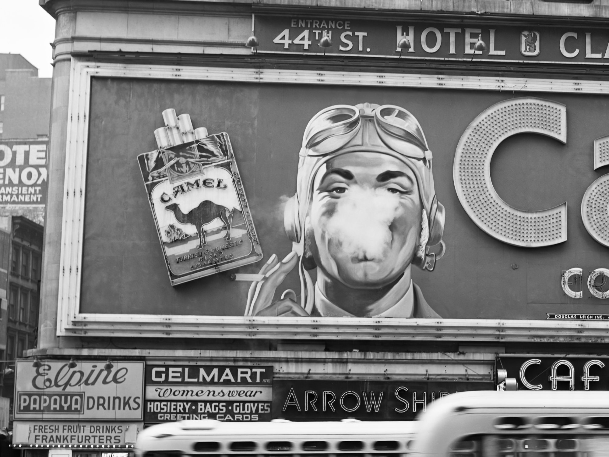 Vintage Photo Printable | Times Square New York City | Advertising ...