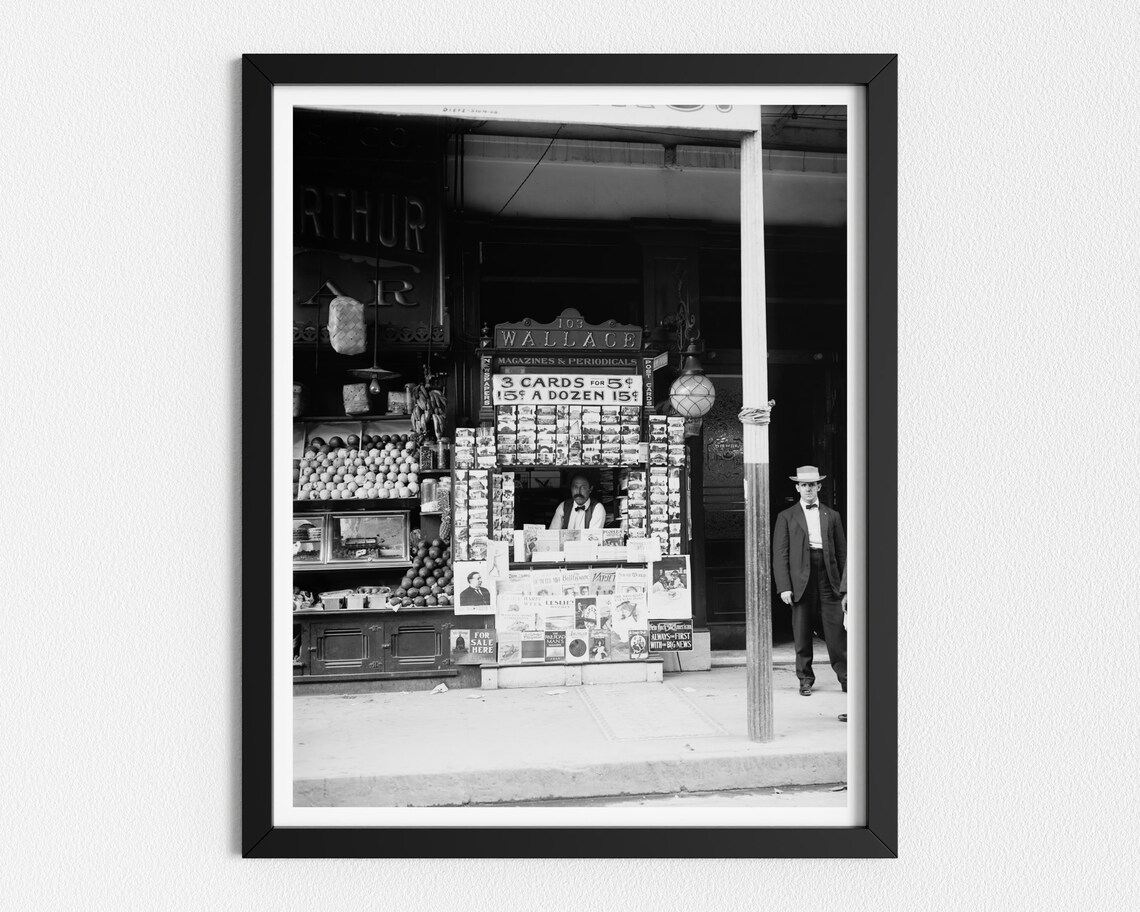 Vintage Photo Printable | Storefront Photo | New Orleans Street Scene ...