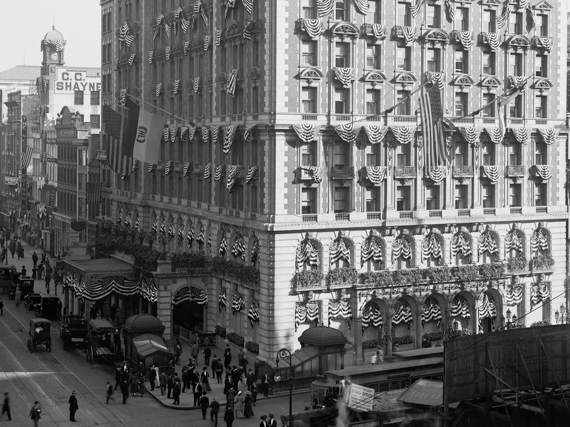 Vintage Photo Printable | New York Photography | Knickerbocker Hotel ...