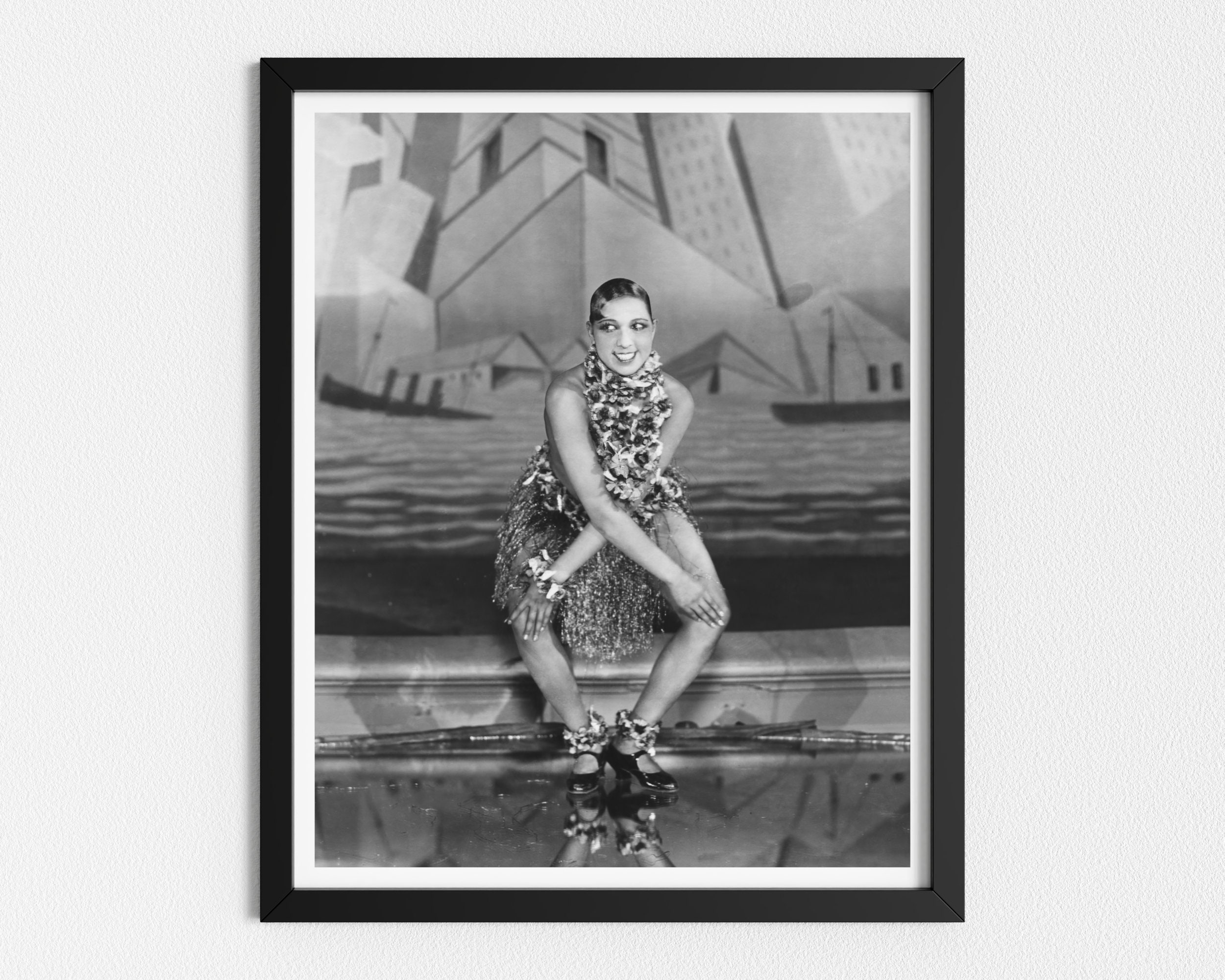 Vintage Photo Printable | Josephine Baker Iconic Dancer & Singer ...