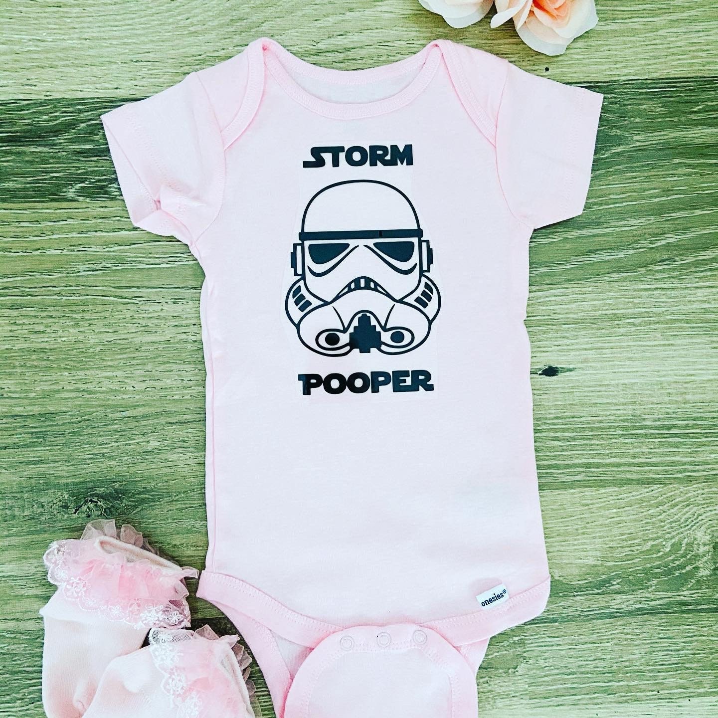 Storm Pooper Onesie | Star Wars Baby Onesie | Funny Star Wars Onesie ...