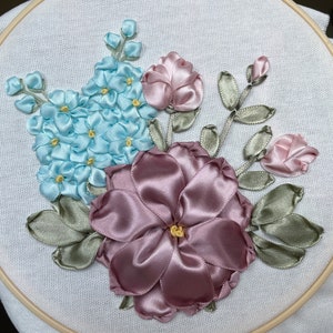 Ribbon Embroidered Reticule or Reticule or Regency Reticule - Etsy