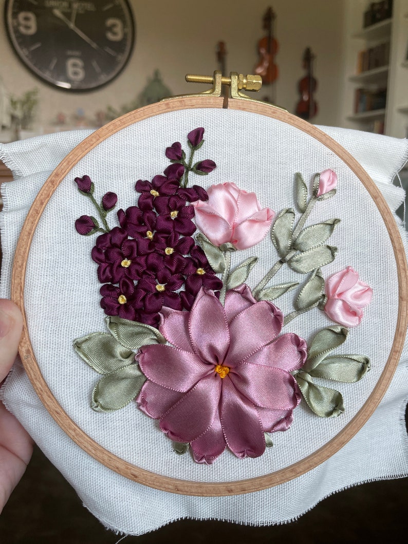 Ribbon Embroidered Reticule or Reticule or Regency Reticule - Etsy