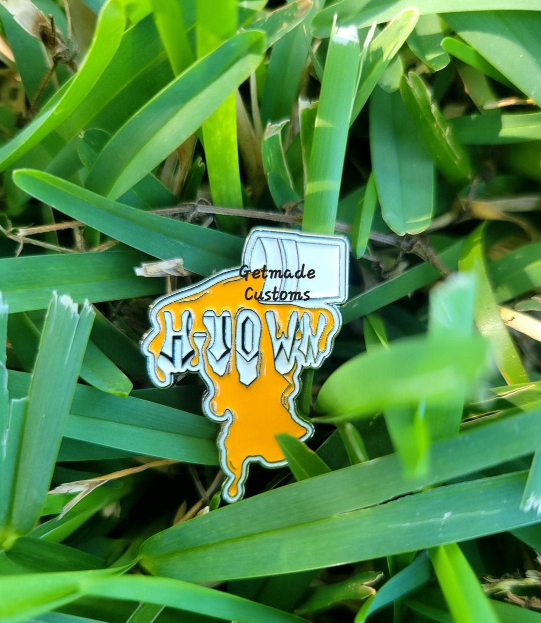 Houston Pin Hip Hop Htown Drip State Lean Cup Orange Sunkist Custom ...
