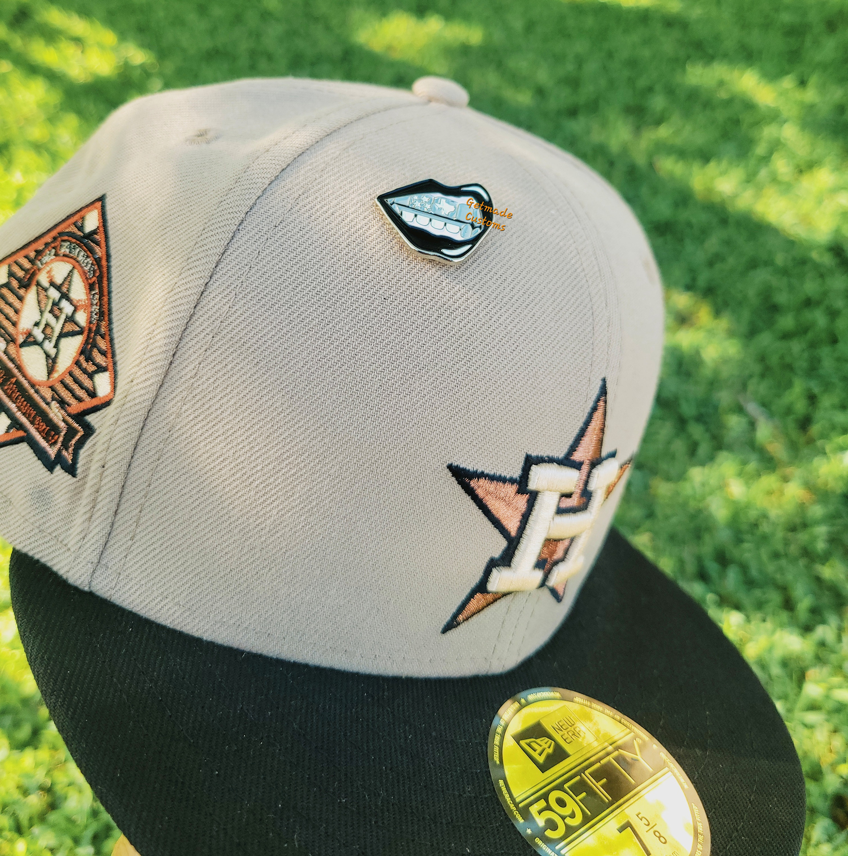 Texas Pin Mouth Grill Black Custom Hip Hop Enamel Hat Lapel Pin ...