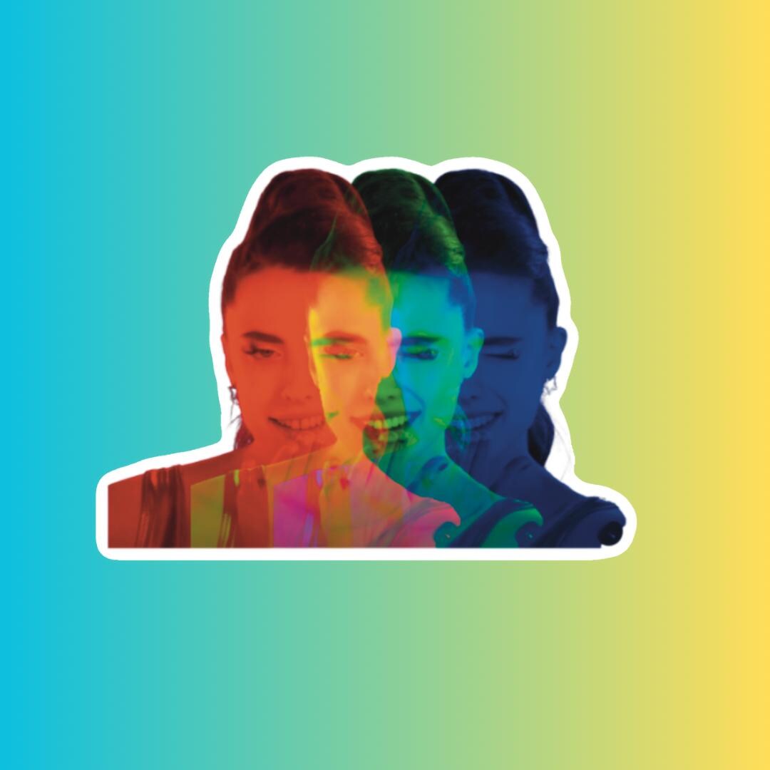 The Substance Movie Sticker – Sci-fi Film Fan Art, Minimalist Design ...