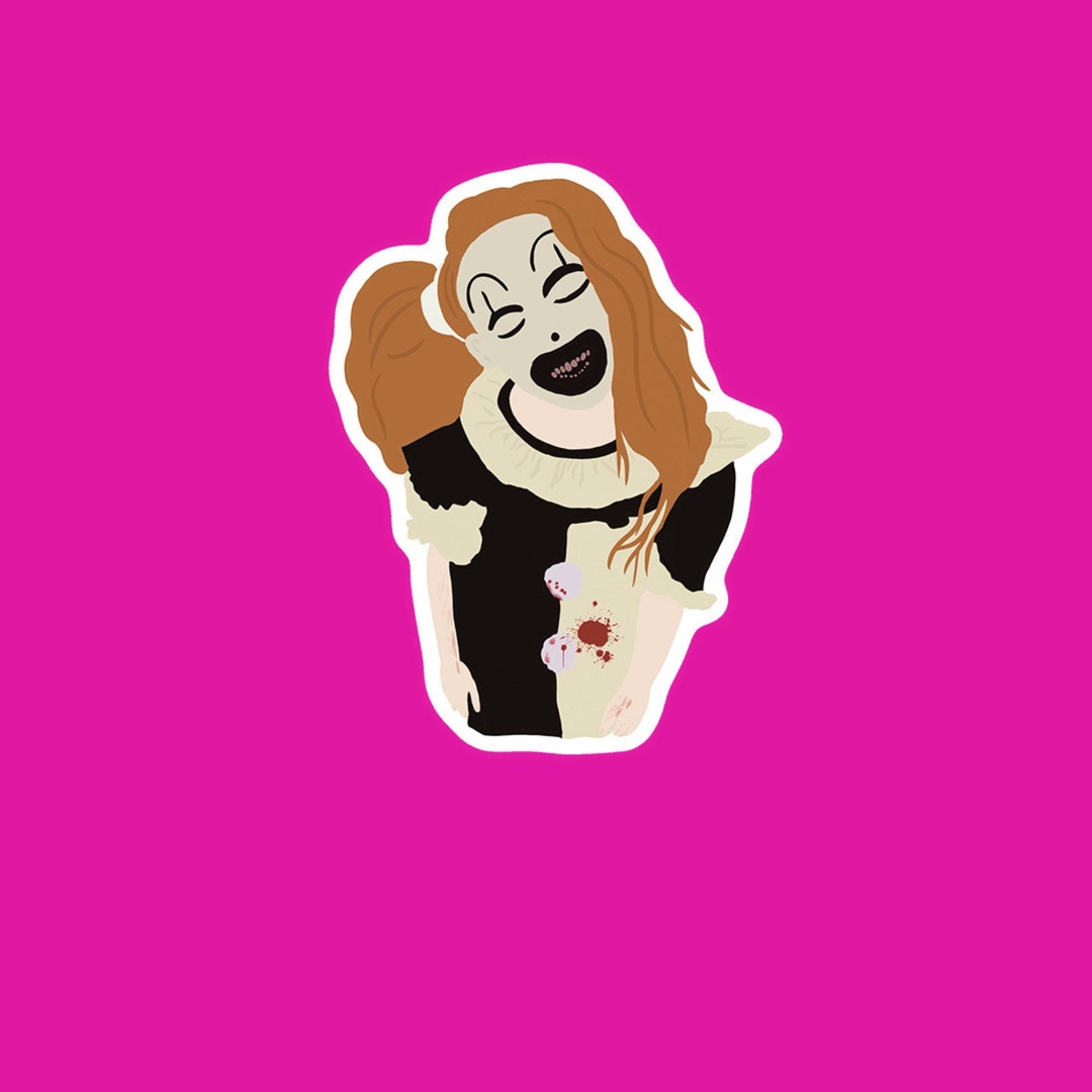 The Pale Girl Sticker Terrifier Sticker Art the Clown - Etsy Finland