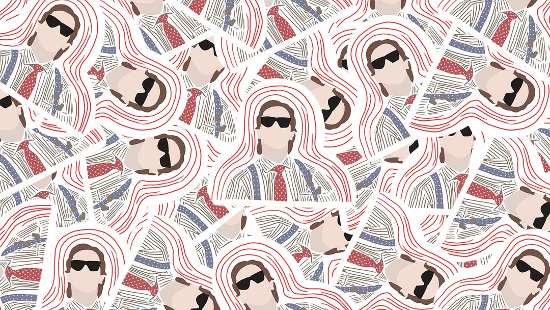 American Psycho Sticker | Patrick Bateman Sticker | Christian Bale ...