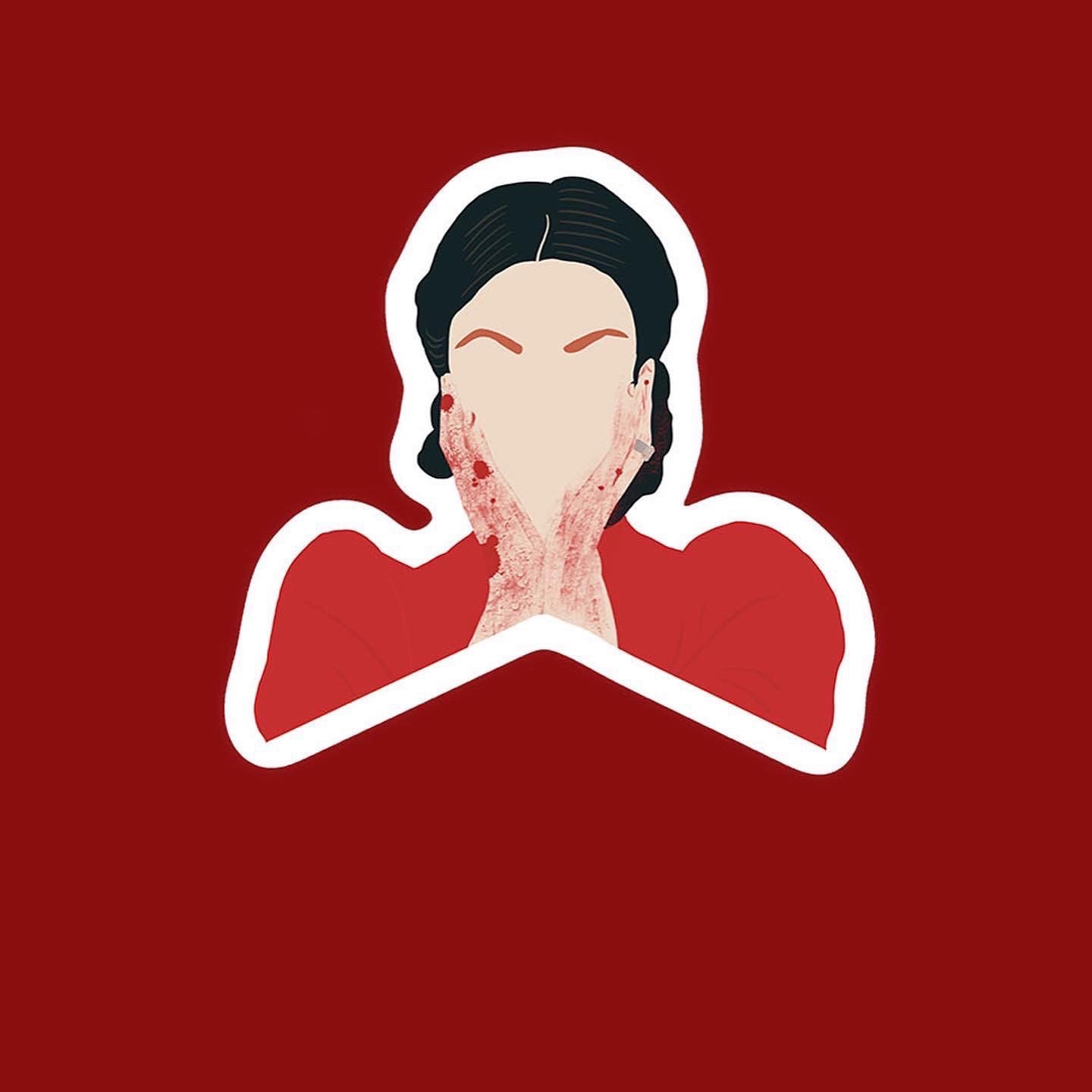 Pearl Movie Sticker Horror Movie Sticker Halloween Mia - Etsy UK