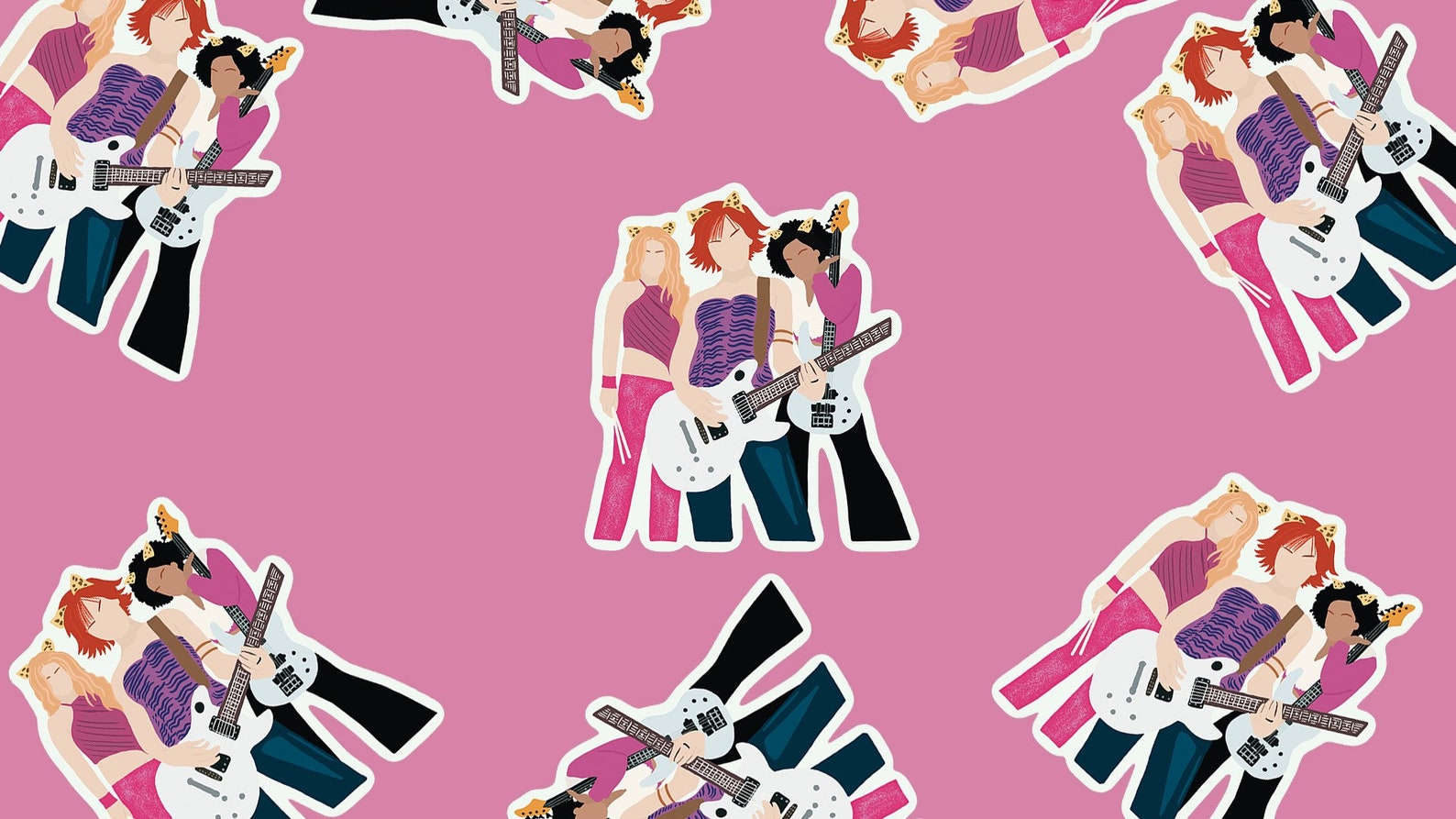 Josie and the Pussycats Film Sticker | Rachel Leigh Cook | 2000s ...