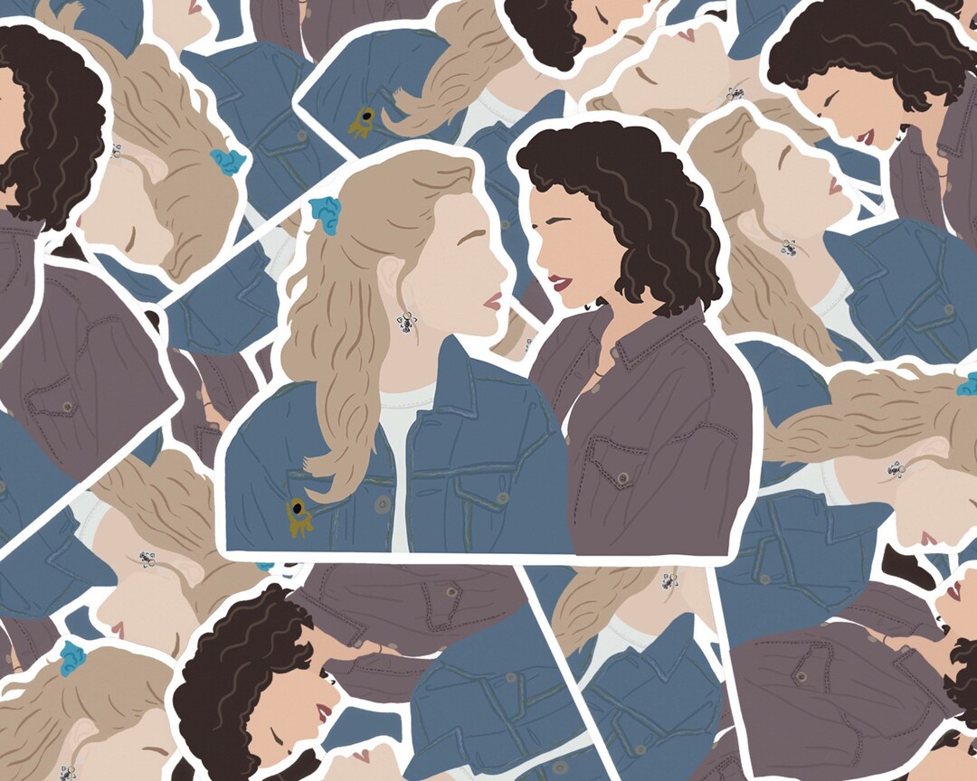 Dani and Jamie Sticker | Bly Manor Sticker | Haunting Tv Show Sticker ...