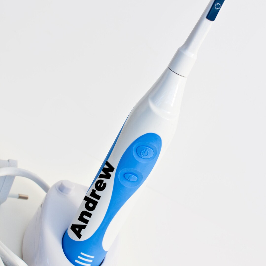Personalized Name Labels for Electrical Toothbrush Name - Etsy