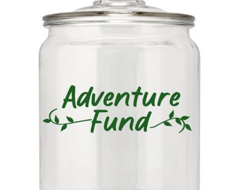 Travel Fund Sticker Sticker, Label, Decal for Money Jar // Travel Fund ...