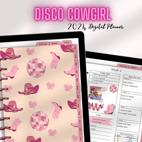 Cowgirl 2024 Planner - Etsy