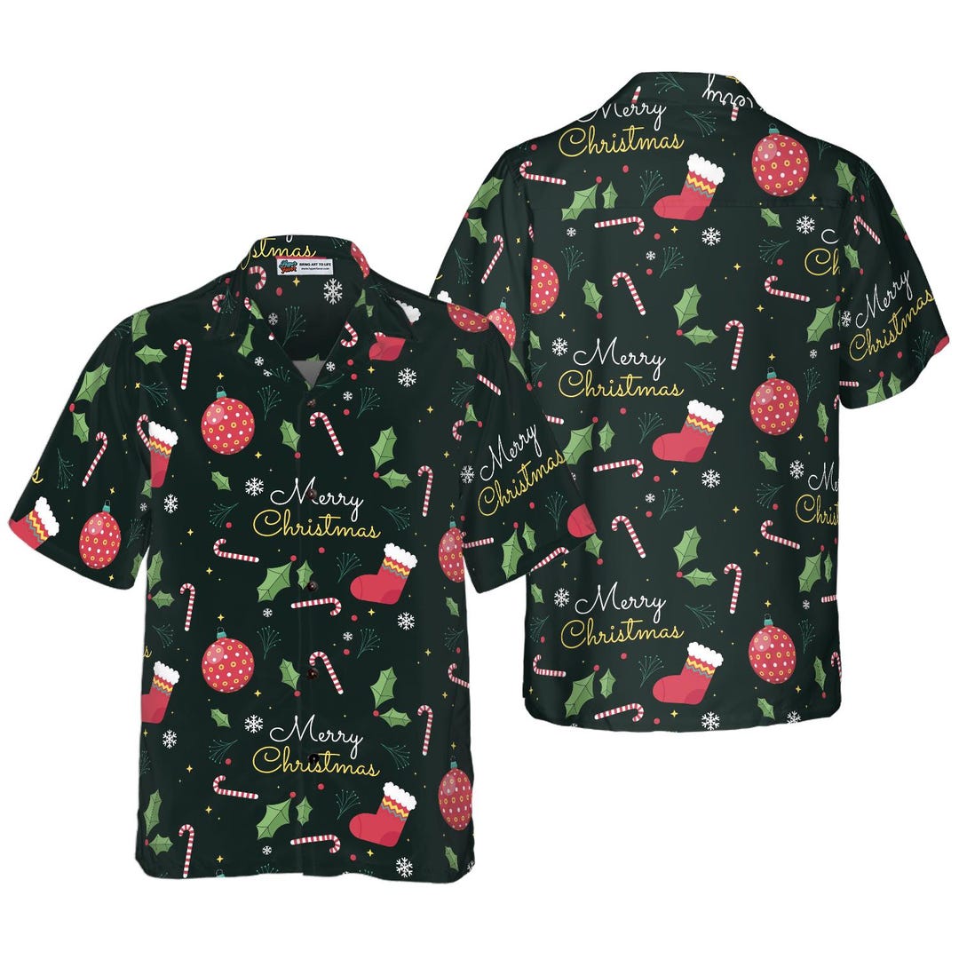 Funny Christmas Gnome Polo Shirt, Holiday Dwarf All-over Print, Cute ...