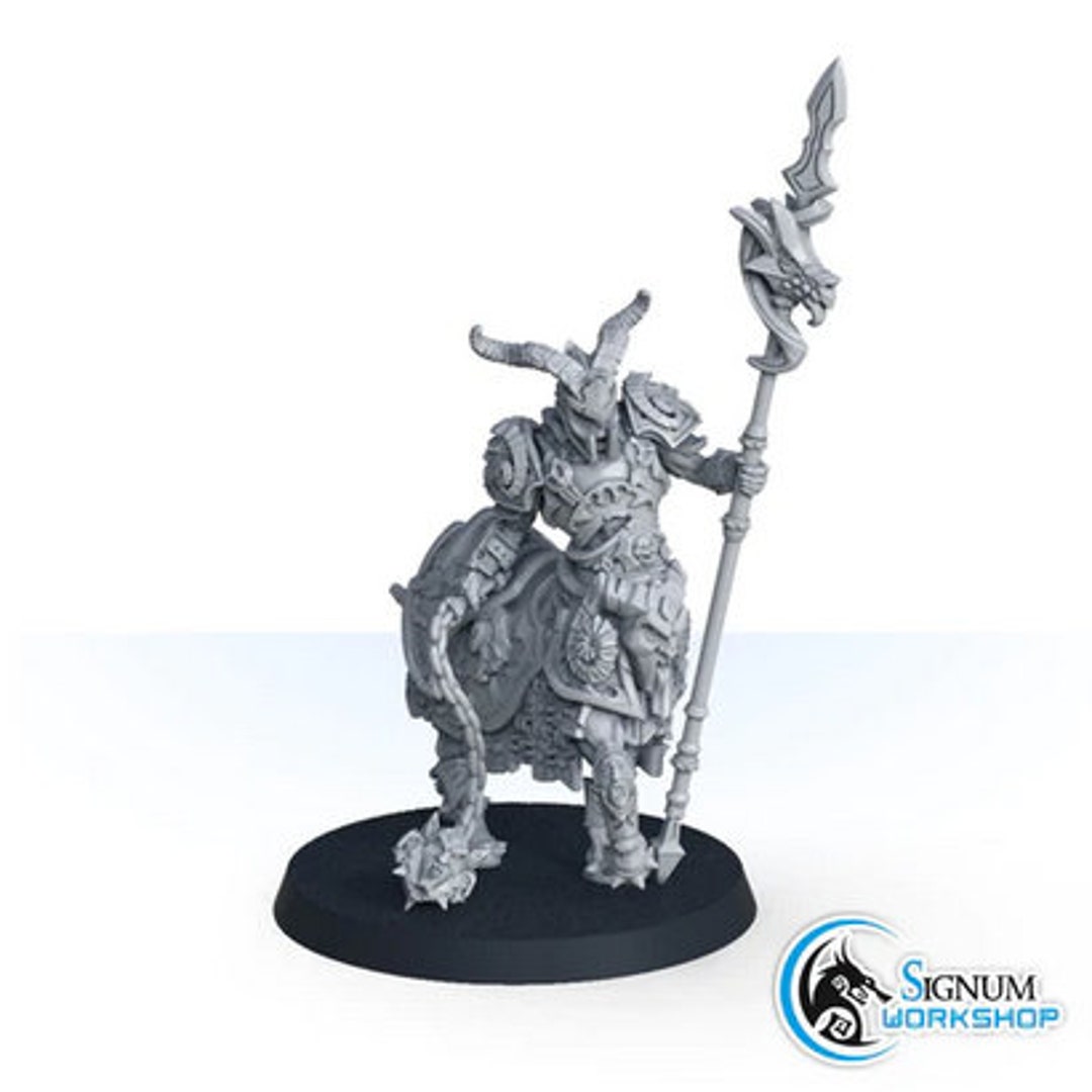 Aitar the Undead Centaur 3D Printed Miniatures 8K LCD - Etsy