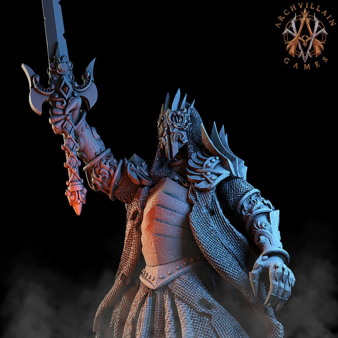 Wraith King 3D Printed Miniatures 8K LCD Artisans - Etsy