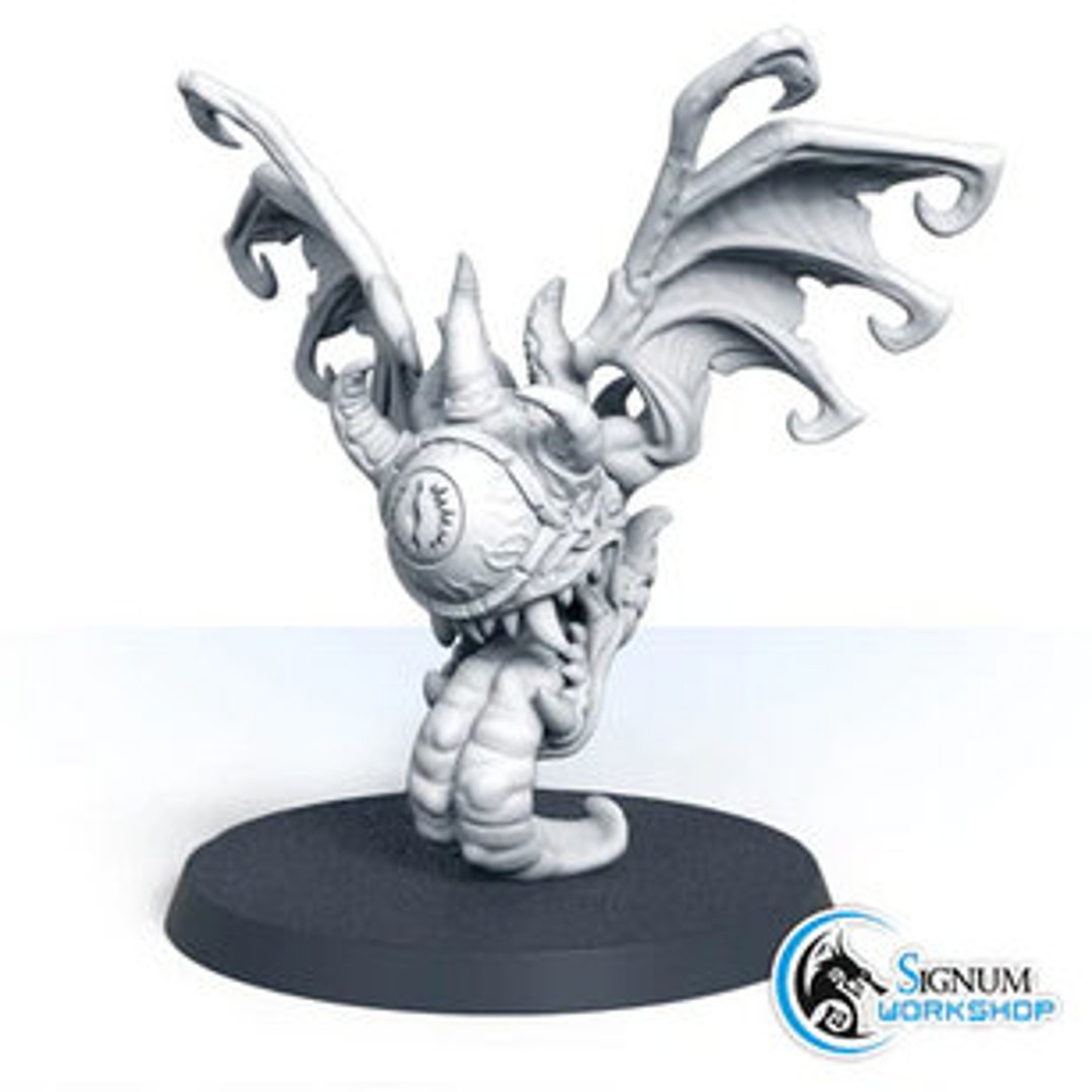 Infernal Eye 3D Printed Miniatures 8K LCD Artisans - Etsy