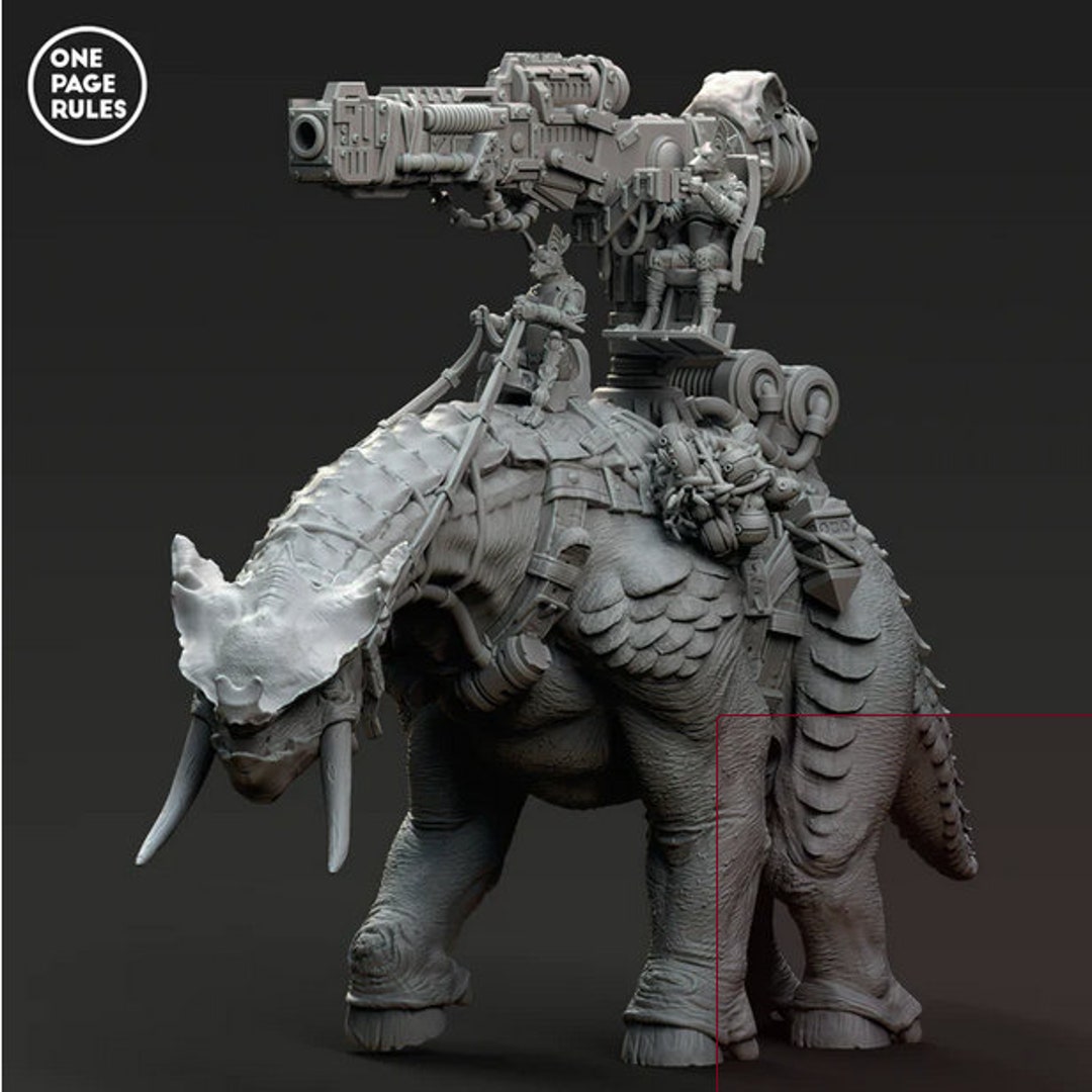 Jackals Energy Cannon Long Neck-3d Printed Miniatures 8K LCD Artisans ...