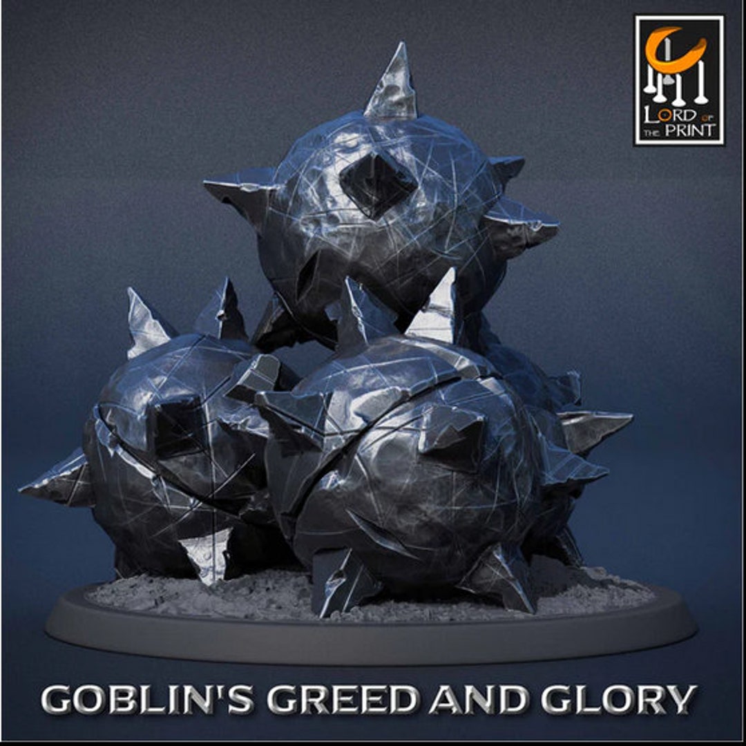 Goblin Stack Spike 3D Printed Miniatures 8K LCD Artisans - Etsy